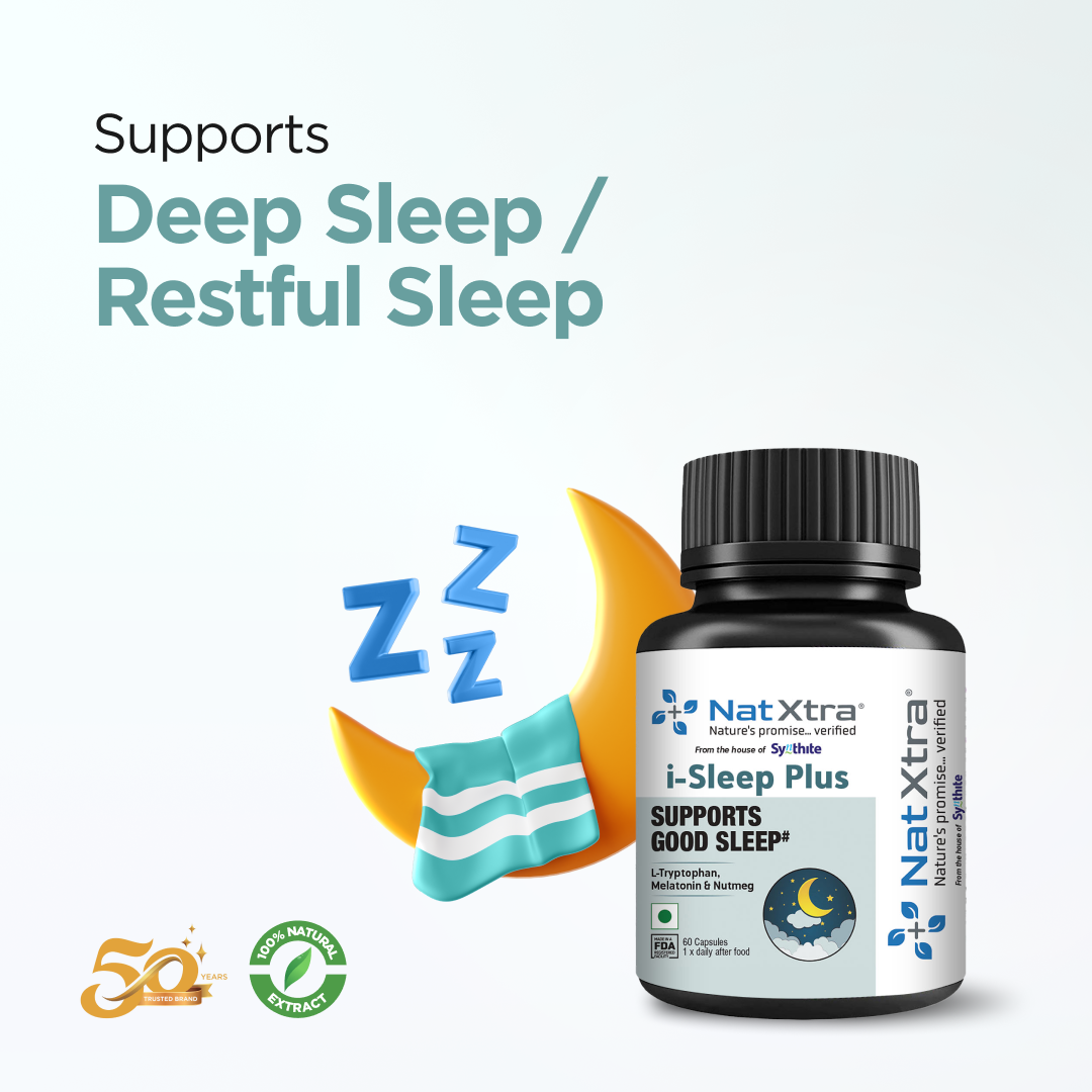 i-Sleep Plus – Natural Sleep Aid for Deep, Restful Nights | Natxtra ...
