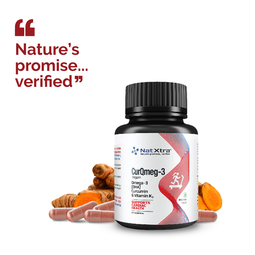Buy CurQmeg-3 for Supporting Cardiac Health | Natxtra.com
