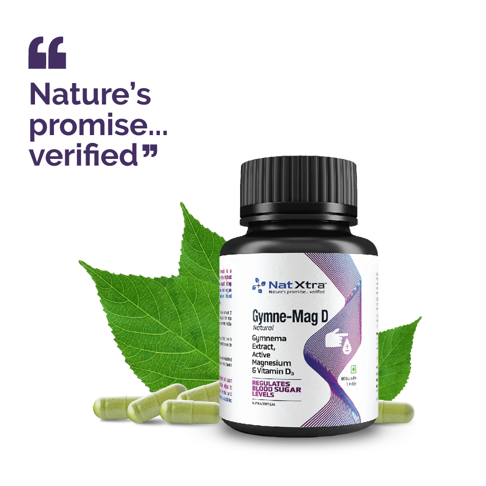 Buy Gymne Mag-D – Best Diabetes Control Supplements Online | Natxtra.com